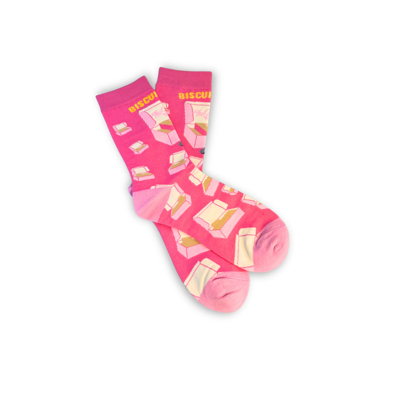 Ted Lasso Socks Biscuits with the Boss – TED LASSO STORE RICHMOND