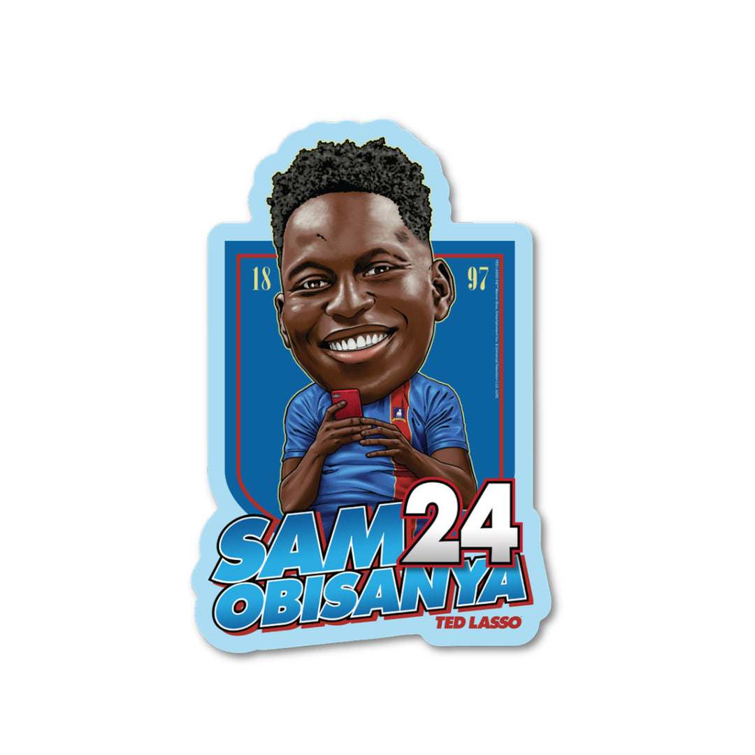 Sam Obisanya Sticker – TED LASSO STORE RICHMOND