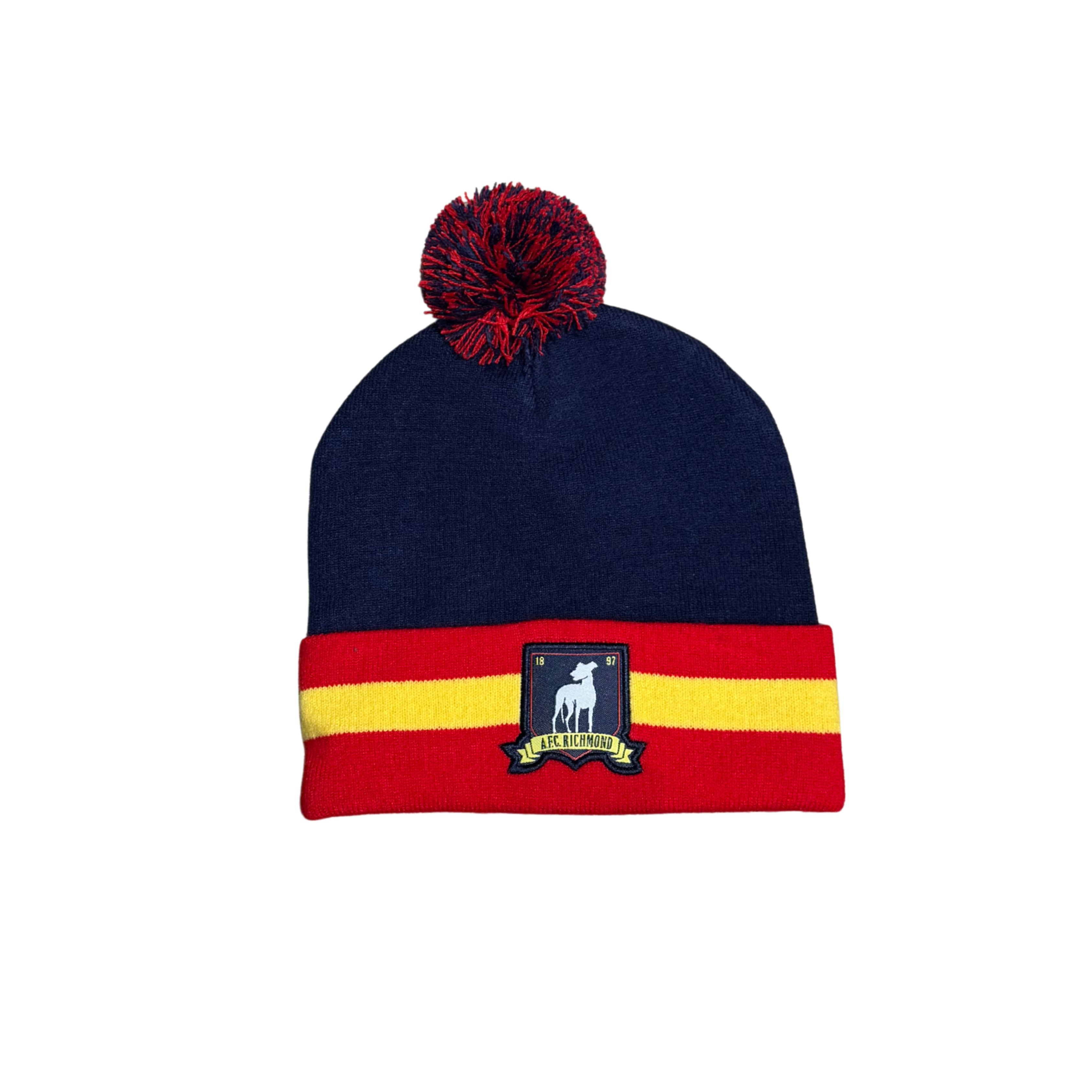 Ted Lasso Bobble Beanie AFC Richmond Crest – TED LASSO STORE RICHMOND